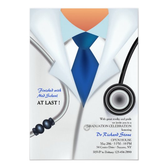 The Doctor Is In Invitation | Zazzle.com