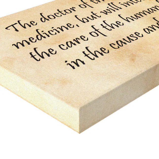 The Doctor of the Future Canvas Print | Zazzle