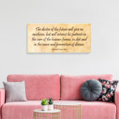 The Doctor of the Future Canvas Print | Zazzle