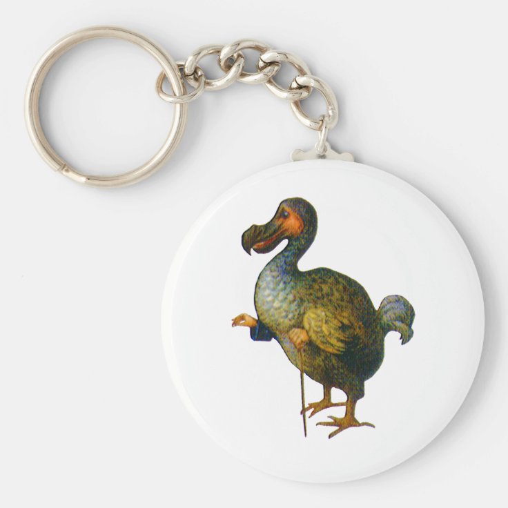 The Dodo Bird Keychain | Zazzle