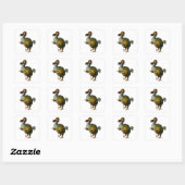 The Dodo Bird Square Sticker | Zazzle
