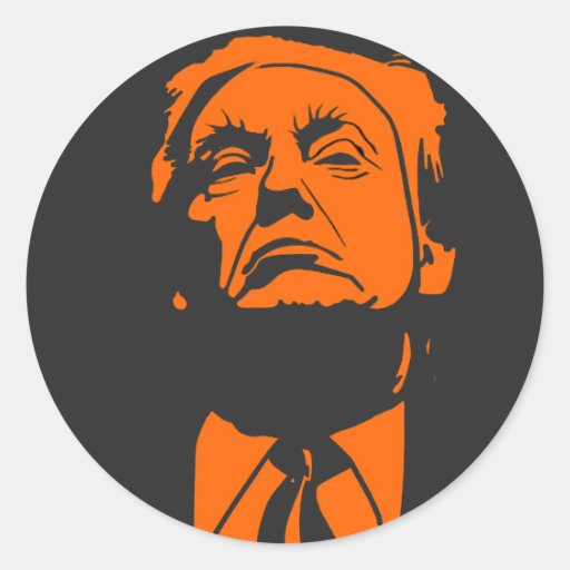 The Don, Donald Trump Round Sticker | Zazzle