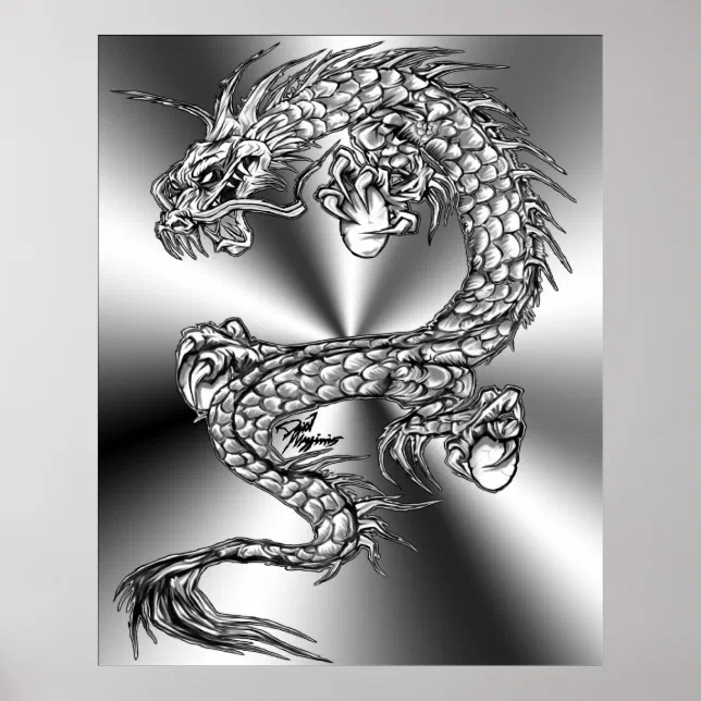 The Dragon Poster | Zazzle