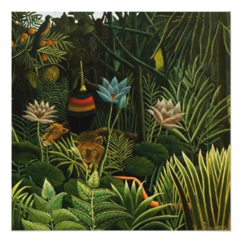 The Dream, Henri Rousseau Fine Art Poster | Zazzle