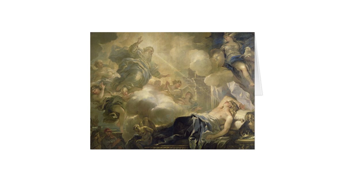 The Dream of Solomon, c.1693 (oil on canvas) | Zazzle