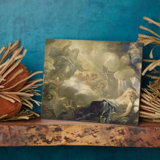 The Dream of Solomon, c.1693 (oil on canvas) Plaque | Zazzle