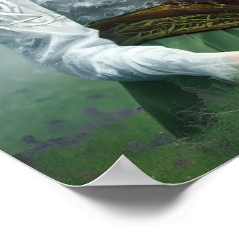 The Druid Queen Fantasy Art Poster | Zazzle