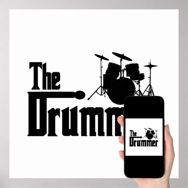 The Drummer Poster | Zazzle