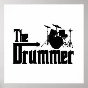Rock Drummer Posters & Prints | Zazzle