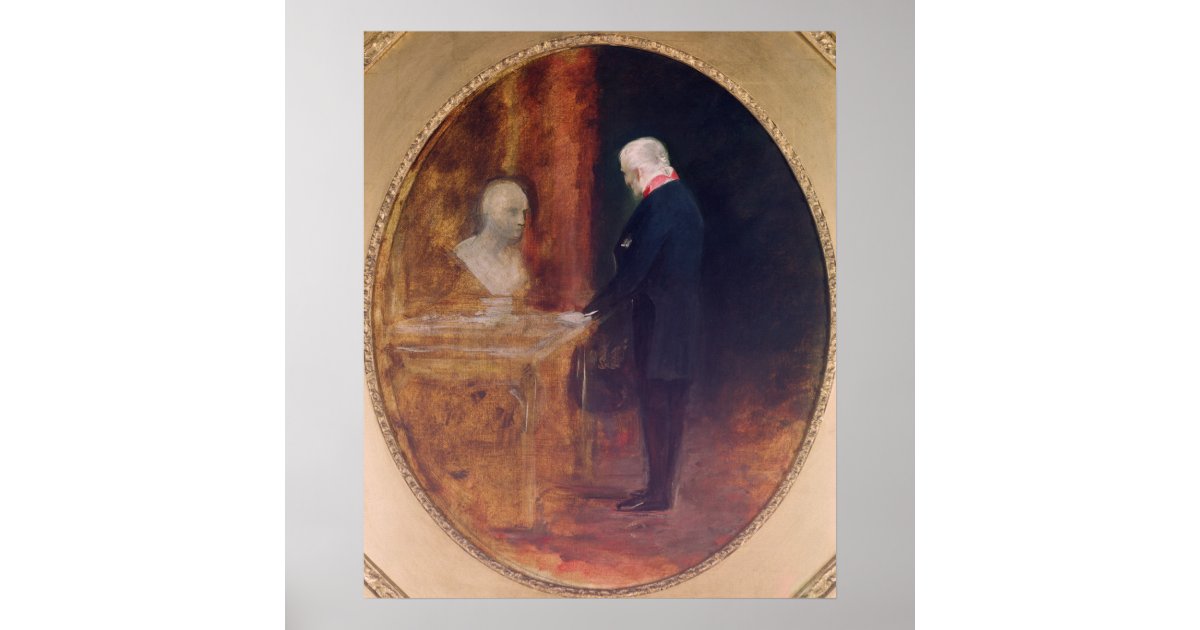 The Duke of Wellington Studying Poster | Zazzle