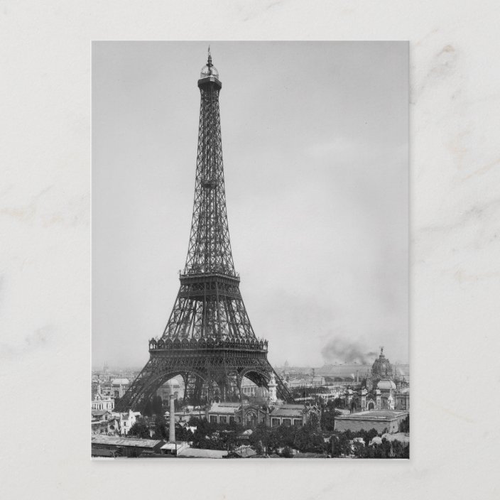 The Eiffel Tower Postcard | Zazzle.com