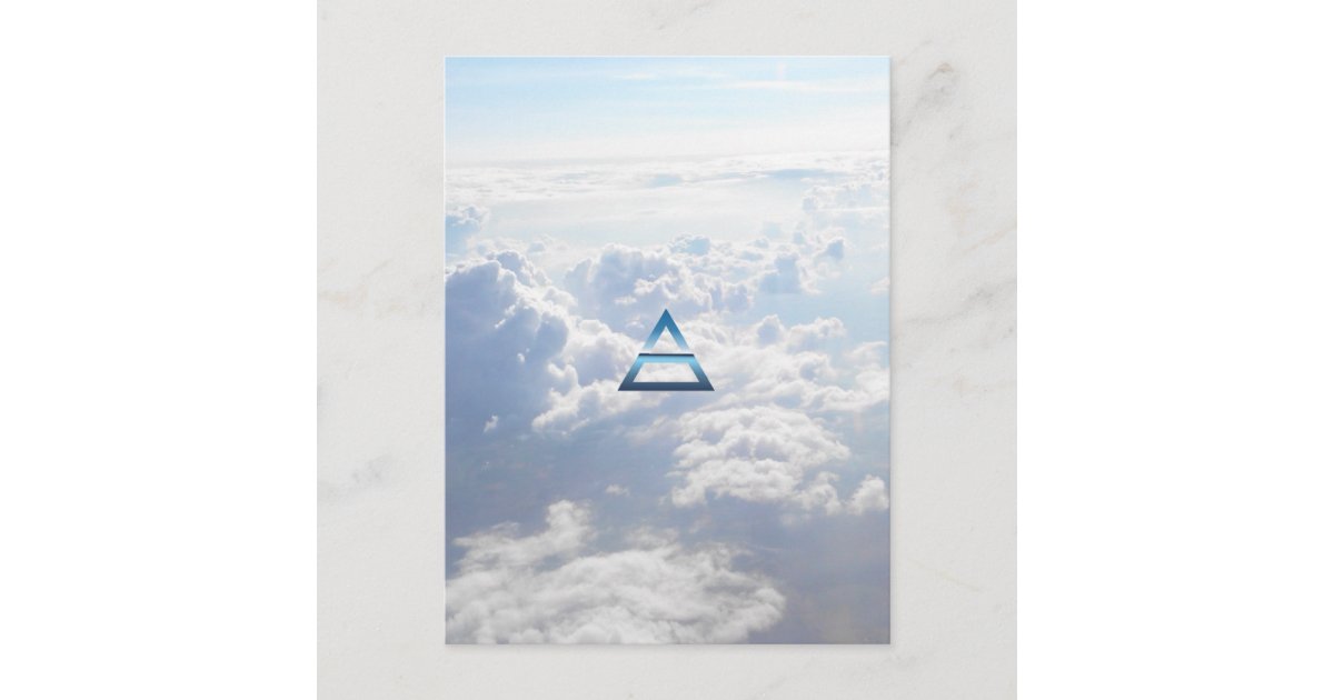 The Element Air Symbol Postcard | Zazzle
