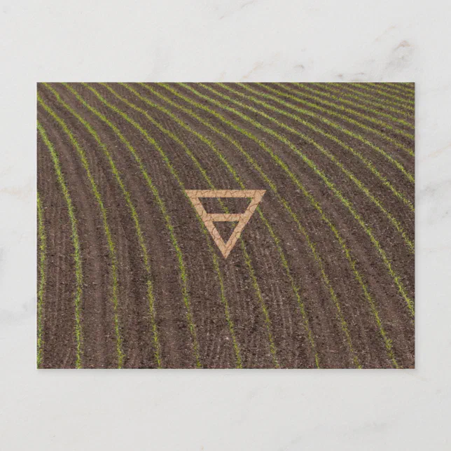 The Element Earth Symbol Postcard | Zazzle