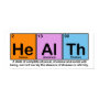 The Elements of Health Poster | Zazzle