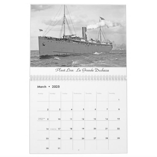 The Emigrant Ships Calendar | Zazzle