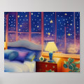 The Enchanted Night | Digital Art Poster | Zazzle