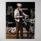 " The Engineer" Vintage Illustration Poster | Zazzle