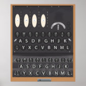 The Enigma Machine Poster | Zazzle