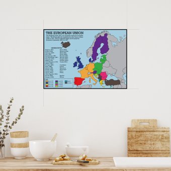 The European Union Classroom Poster | Zazzle