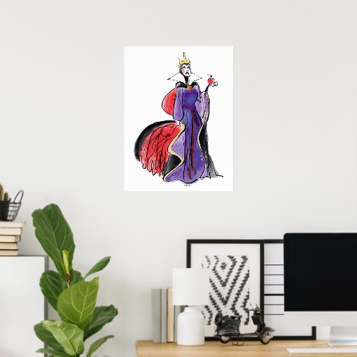 The Evil Queen | In Evil Thought Poster | Zazzle