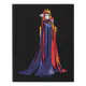 The Evil Queen | Pose With Apple Faux Canvas Print | Zazzle
