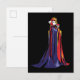 The Evil Queen | Pose With Apple Postcard | Zazzle