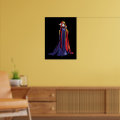 The Evil Queen | Pose With Apple Poster | Zazzle