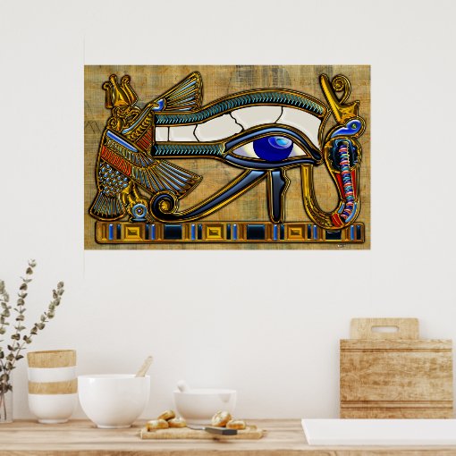 The Eye of Horus Poster | Zazzle