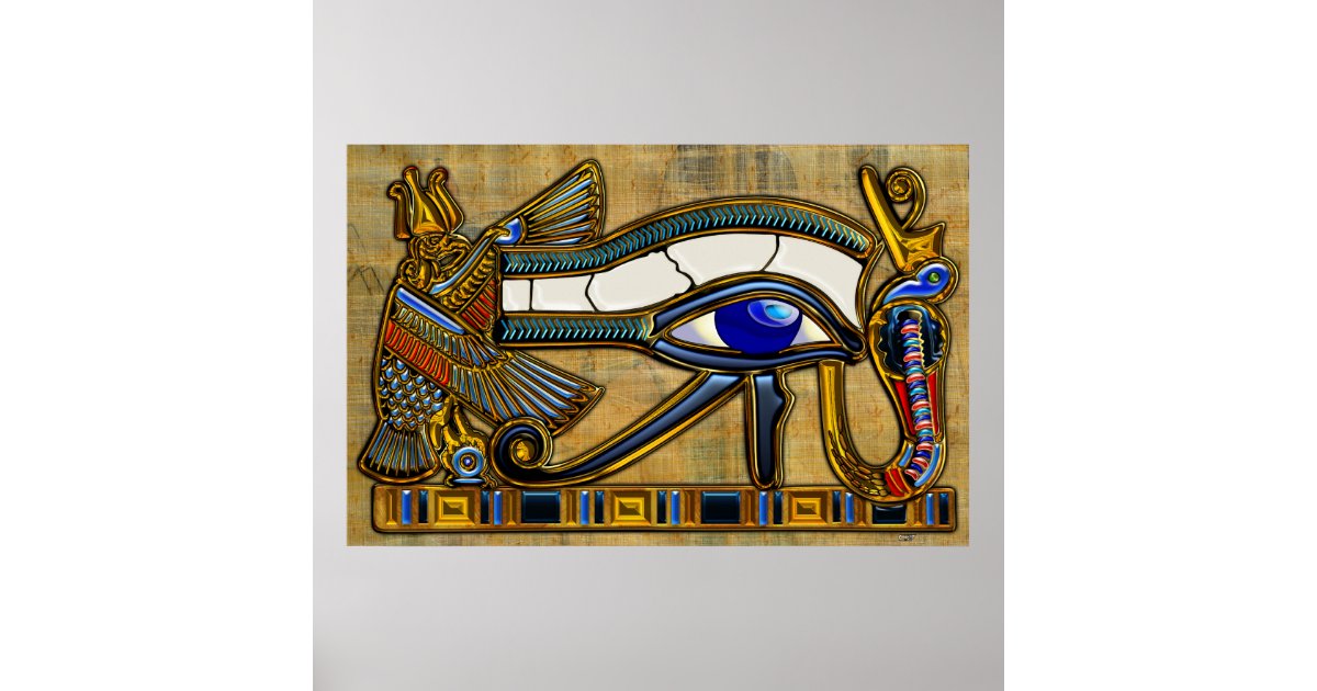 The Eye of Horus Poster | Zazzle