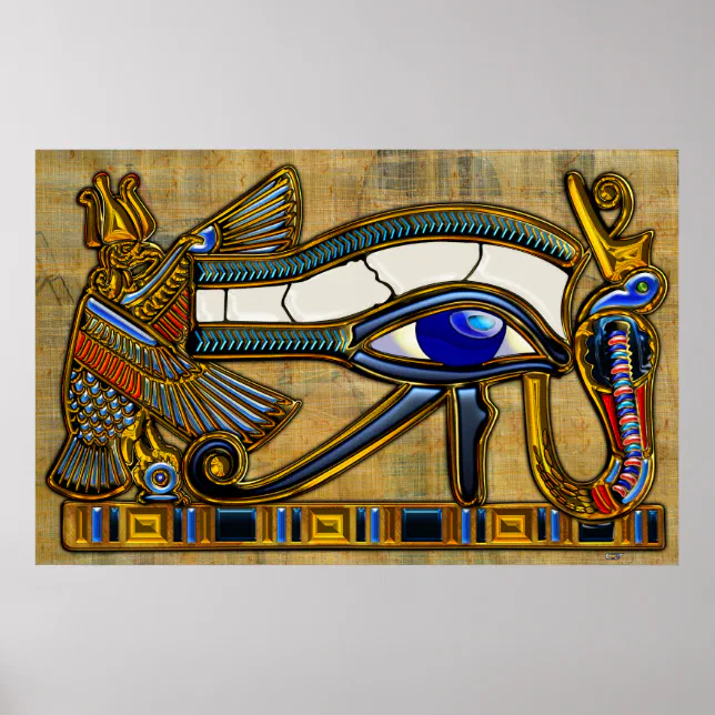 The Eye of Horus Poster | Zazzle