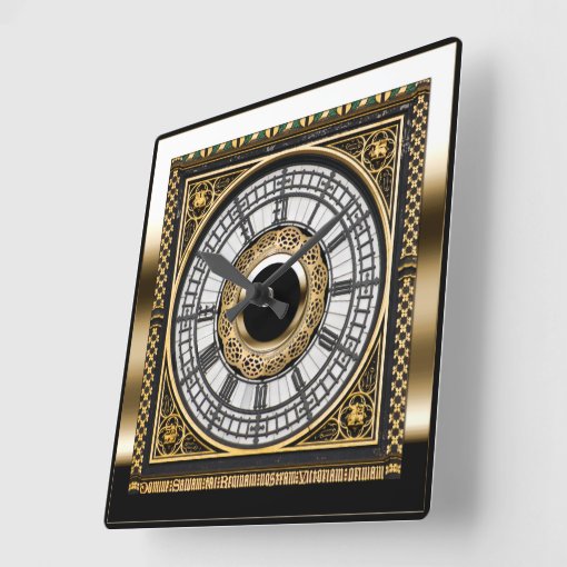 The Face of the World's Most Famous Clock Big Ben | Zazzle