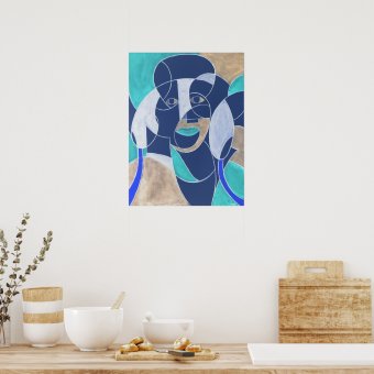 The Face Poster | Zazzle
