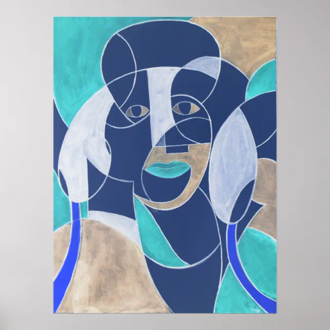 The Face Poster | Zazzle
