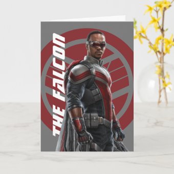 The Falcon Character Art Card | Zazzle