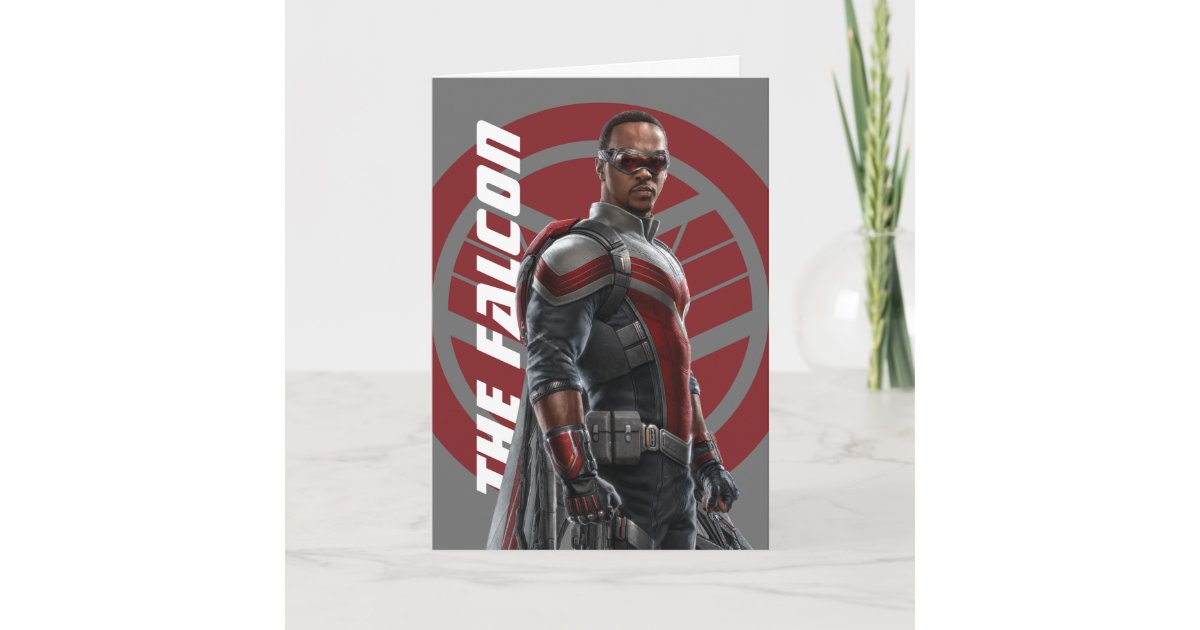 The Falcon Character Art Card | Zazzle