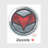 The Falcon Icon Badge Sticker | Zazzle