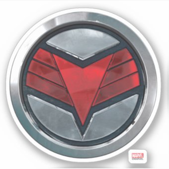 The Falcon Icon Badge Sticker | Zazzle