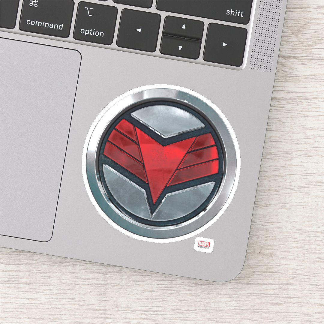 The Falcon Icon Badge Sticker | Zazzle