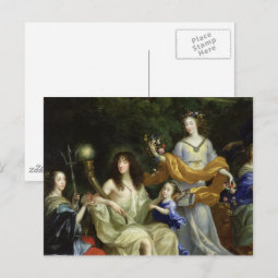 The Family of Louis XIV 1670 Postcard | Zazzle