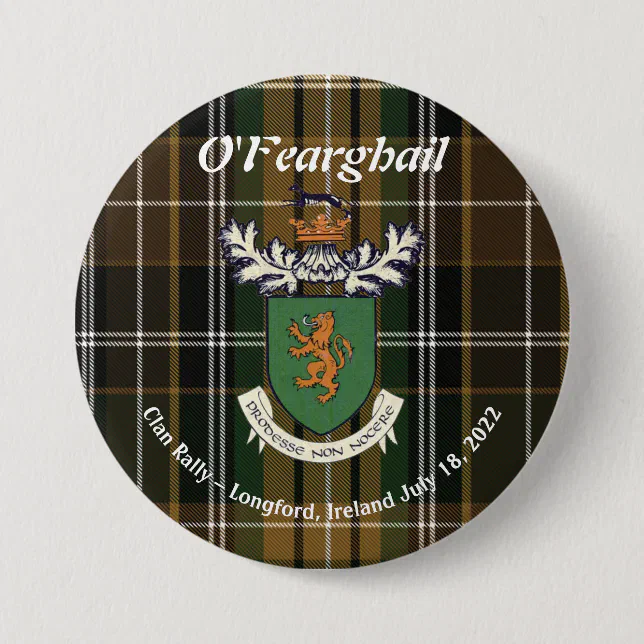 The Farrell Clan of Ireland Rally 2022 Button | Zazzle