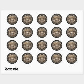 The Federal Reserve Classic Round Sticker | Zazzle