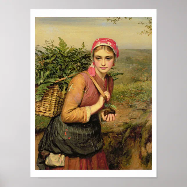 The Fern Gatherer Poster | Zazzle