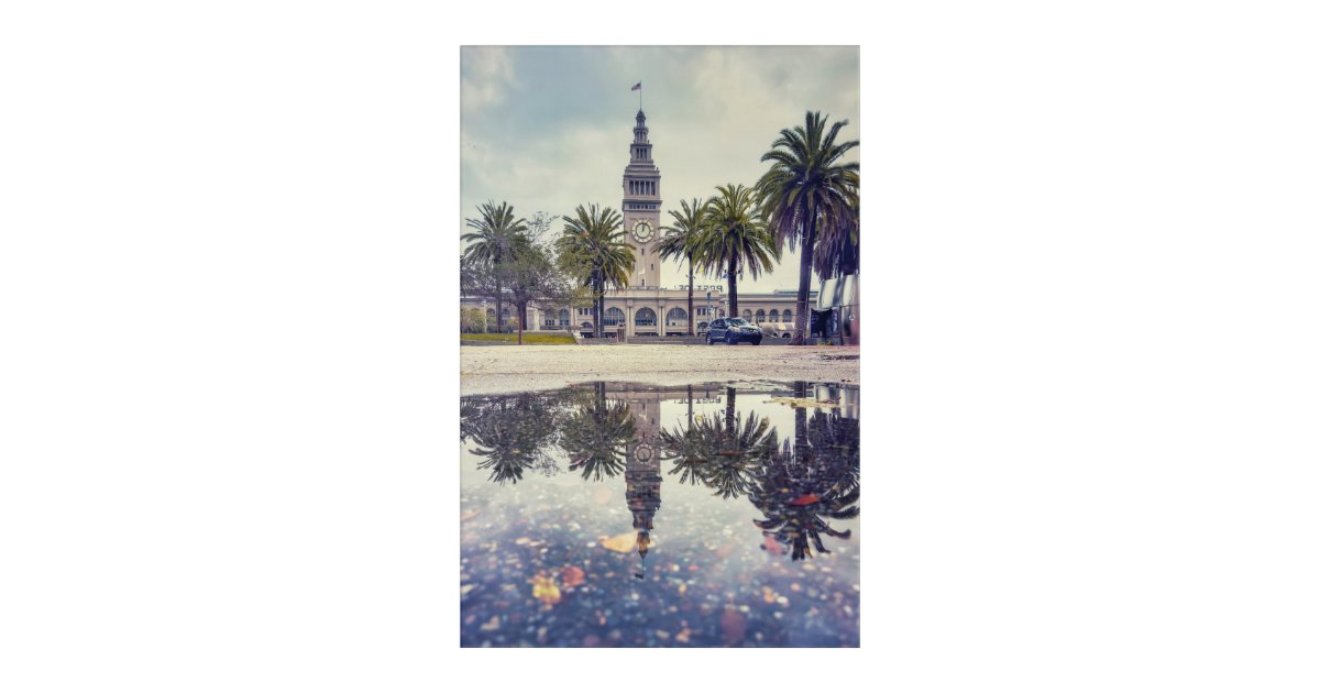 The Ferry Building Acrylic Print | Zazzle