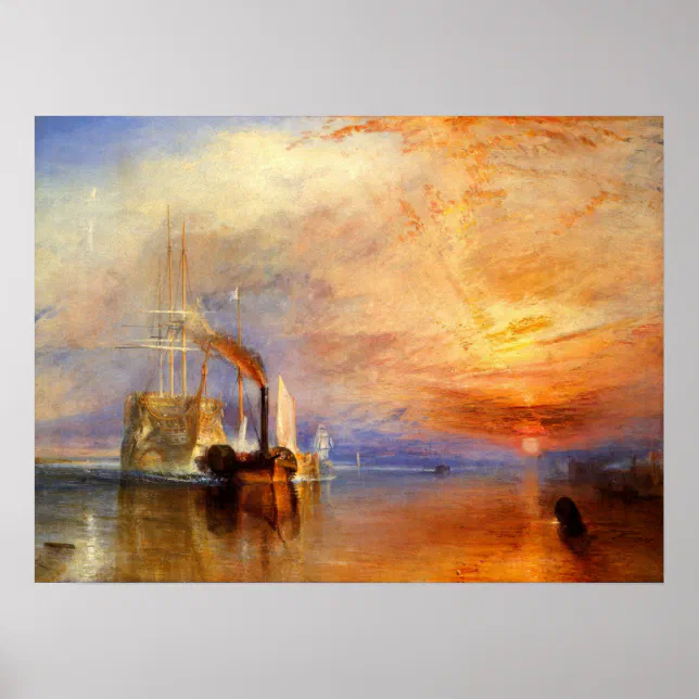 The Fighting Temeraire Poster | Zazzle