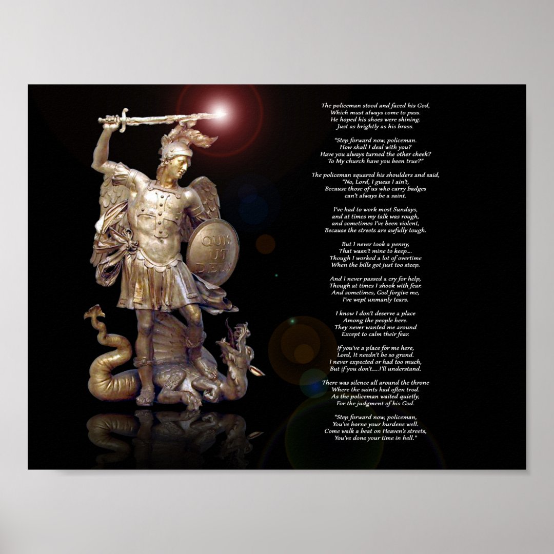 "The final Inspection" Policemen Poster | Zazzle