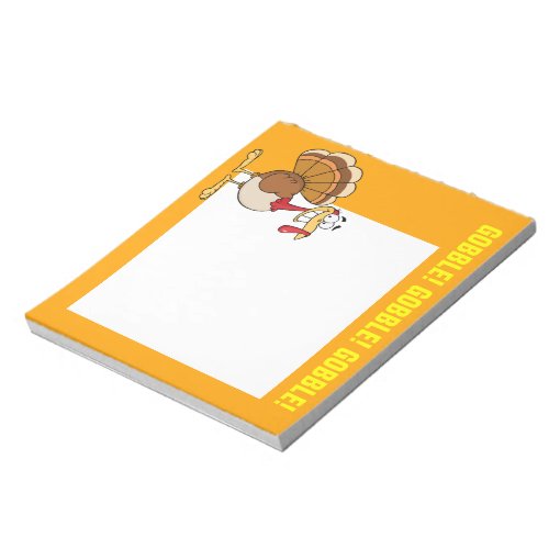 The Final Thanksgiving Wish of a Doomed Turkey Notepad | Zazzle