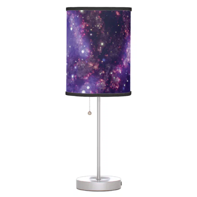 The Fireworks Galaxy Outer Space Photo Table Lamp | Zazzle