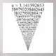 The First Thousand Digits of Pi (looks infinite) Poster | Zazzle