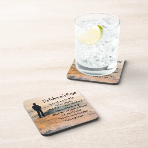 The Fishermans Prayer Coaster | Zazzle