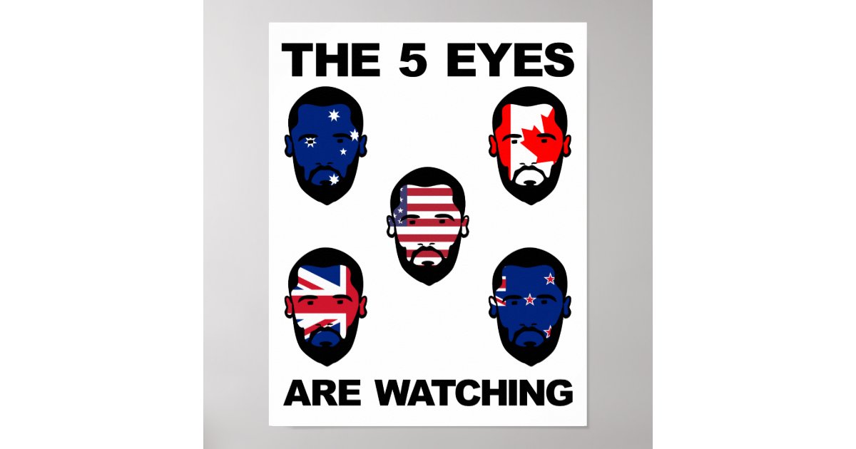 The "Five Eyes" Poster | Zazzle